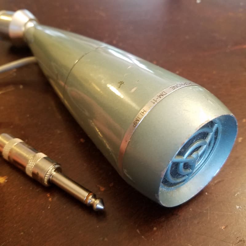 Calrad DM-11 Atomic Age torpedo mic Hi-Z dynamic 50,000 Ohm | Reverb