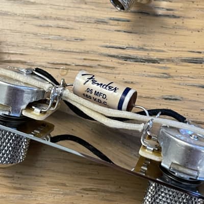 Fender Custom Shop '55 Tele NOS Clone LOADED Control Plate | Reverb