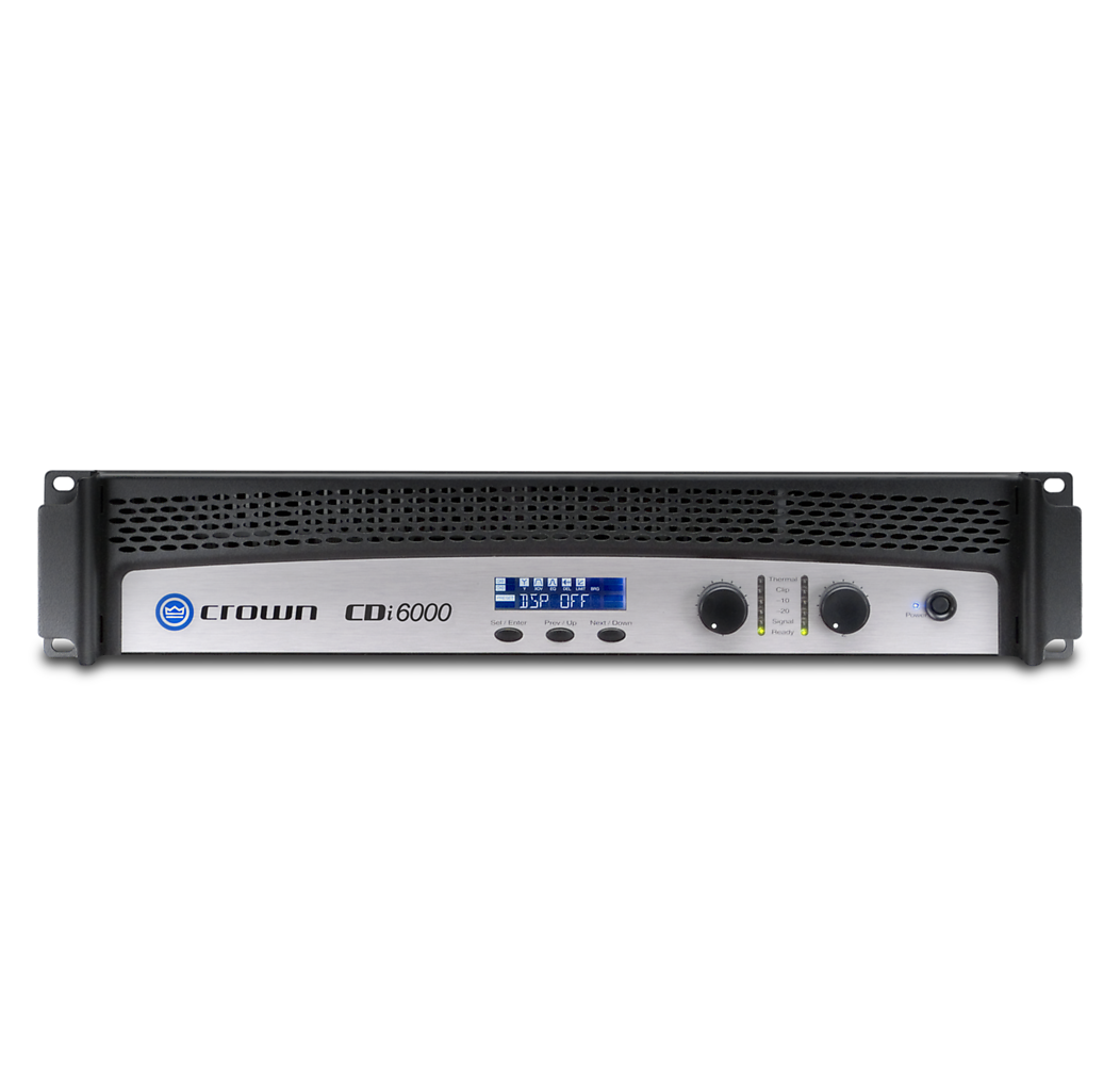 Crown CDi 6000 2-Channel 2100-Watt Power Amplifier | Reverb