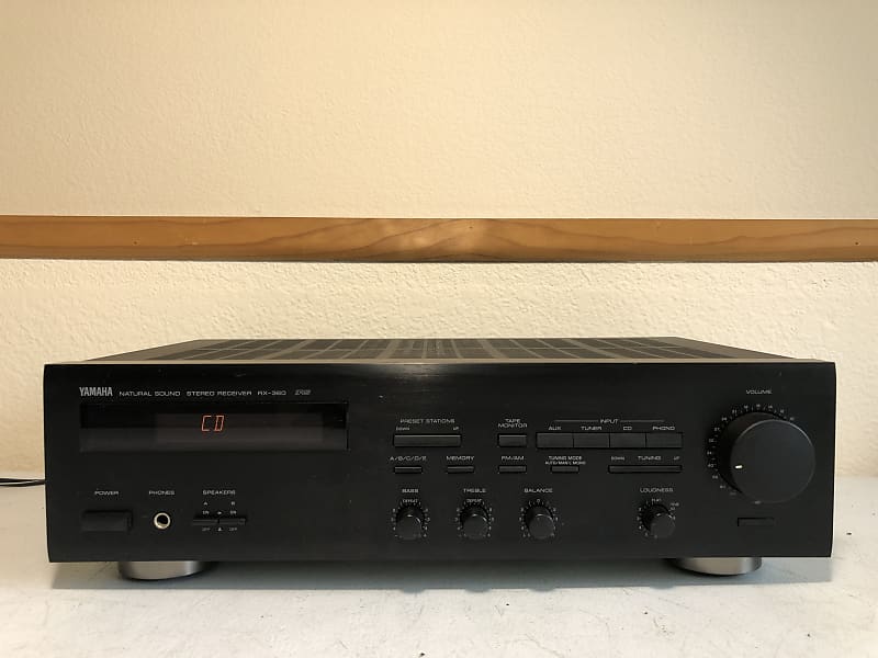 Yamaha RX-360 Receiver HiFi Stereo Audiophile 2 Channel Japan | Reverb