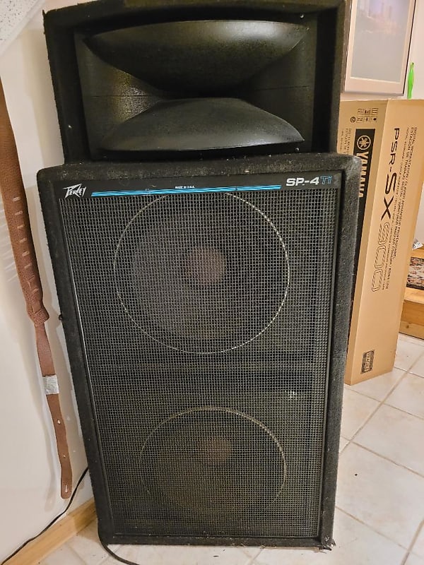 Peavey sp-4 ti 1985 - Black Soft Cloth | Reverb