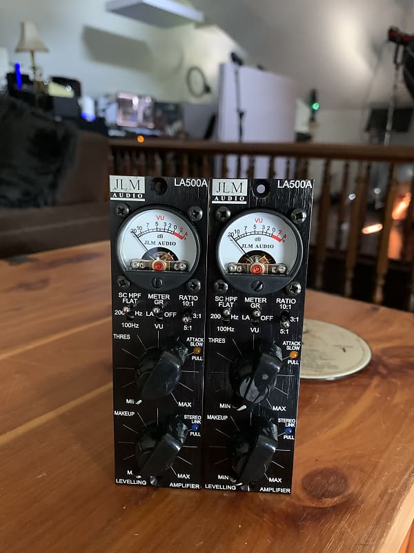 JLM Audio LA500A 500 Series Leveling Amplifier Matched Pair | Reverb