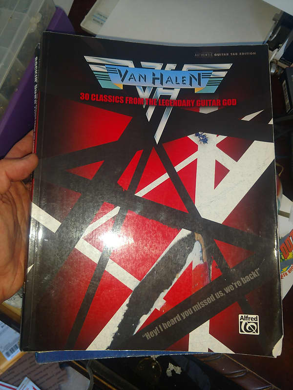 Van Halen 30 Classics Guitar Tab Book Songbook | Reverb