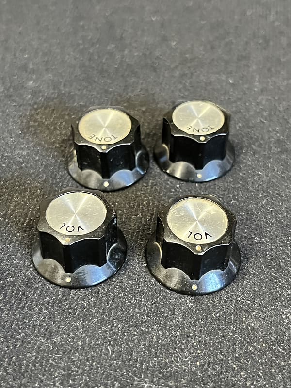 Kustom K 200 volume and tone knobs (set of 4) 1967 | Reverb