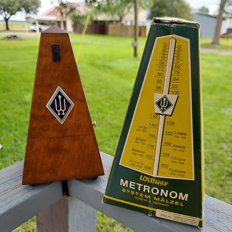 Wittner 813M Metronome - Matte Walnut | Reverb