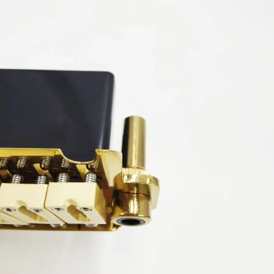 Gold Guitar Strat Style Bridge 2 Point Tremolo System | Reverb