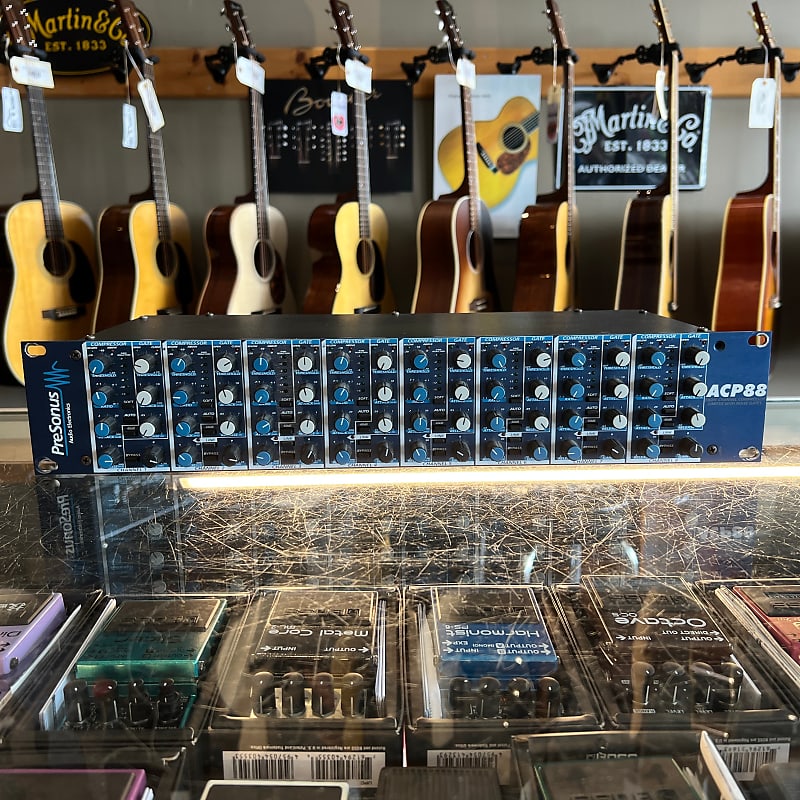 PreSonus ACP88 8-Channel Compressor / Limiter / Gate Used | Reverb