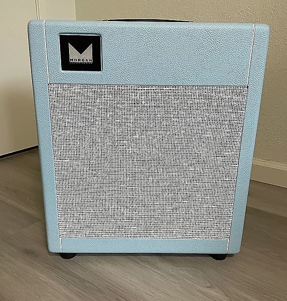 Morgan DAG15 Custom Sonic Blue Tolex | Reverb