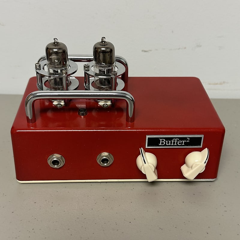 Red Iron Amps Buffer2 Tube Buffer USA Red Point to Point Hand | Reverb