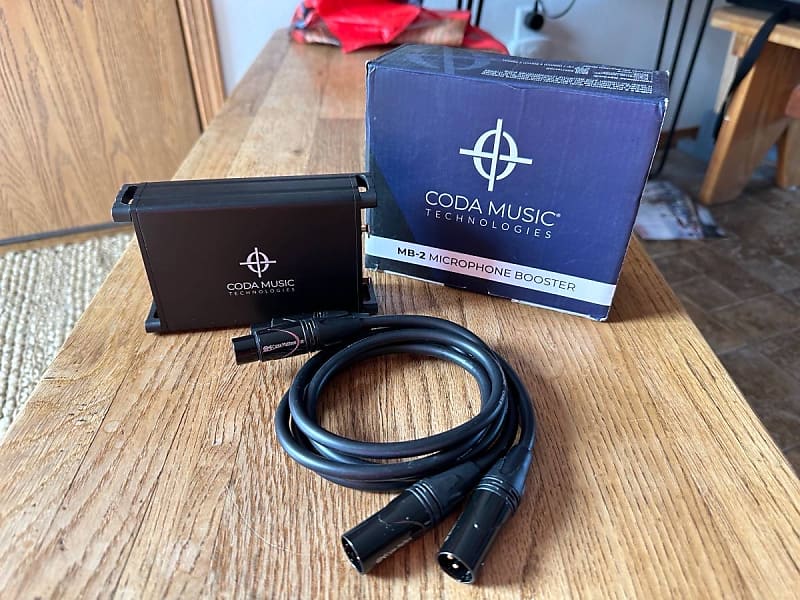 Coda Music Technologies MB-2 Two channel Microphone Activator | Reverb