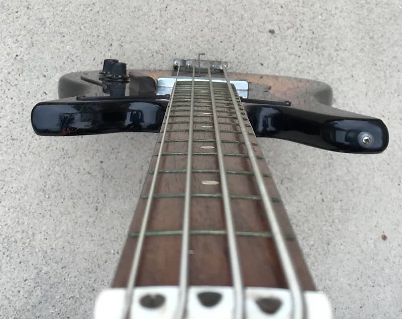 Kay EB-110 sunburst bass 1965 Teisco Del Ray | Reverb