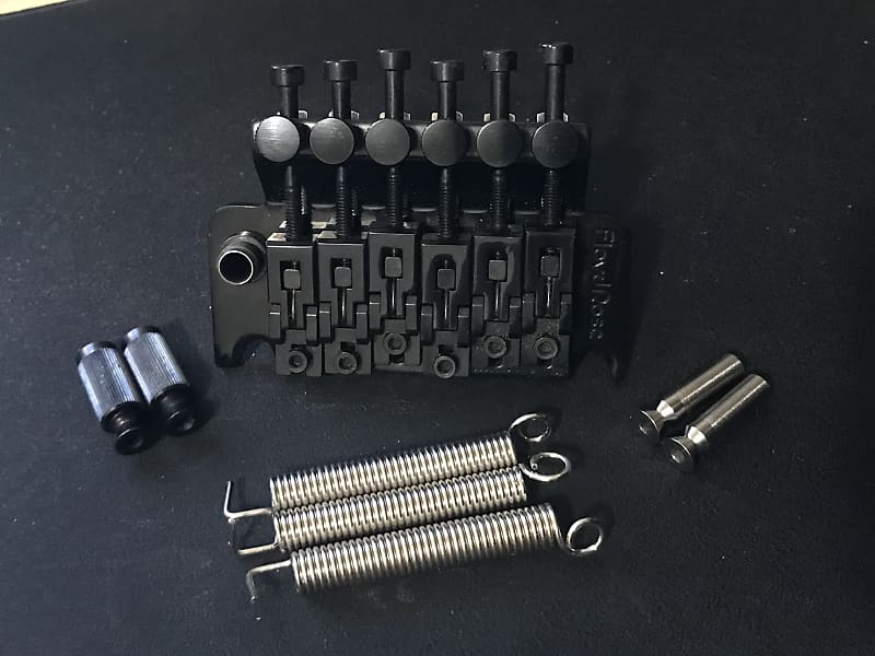 Floyd Rose 1000 Series Original - Black ~w/ Fu-Tone Titanium | Reverb