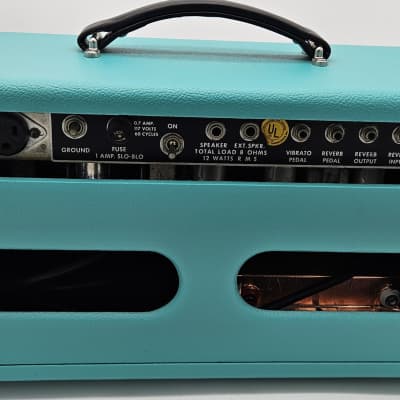 1972 Fender Princeton Reverb 15-Watt Head - Silverface | Reverb