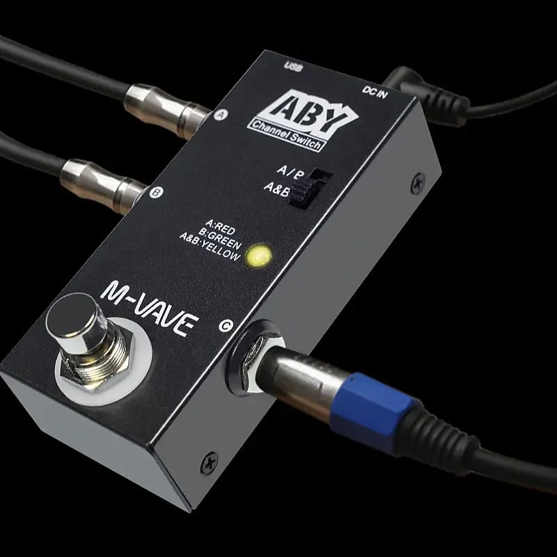 Line Selector AB Switch Guitar Effect Pedal True Bypass | Reverb UK