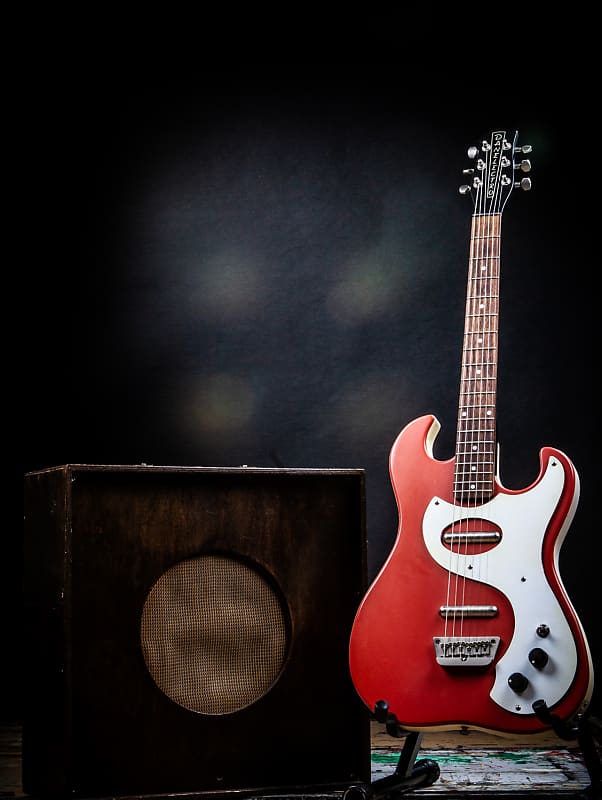 DANELECTRO REISSUE RARE TANGERINE COLOUR DANO 63 SURF STYLE | Reverb