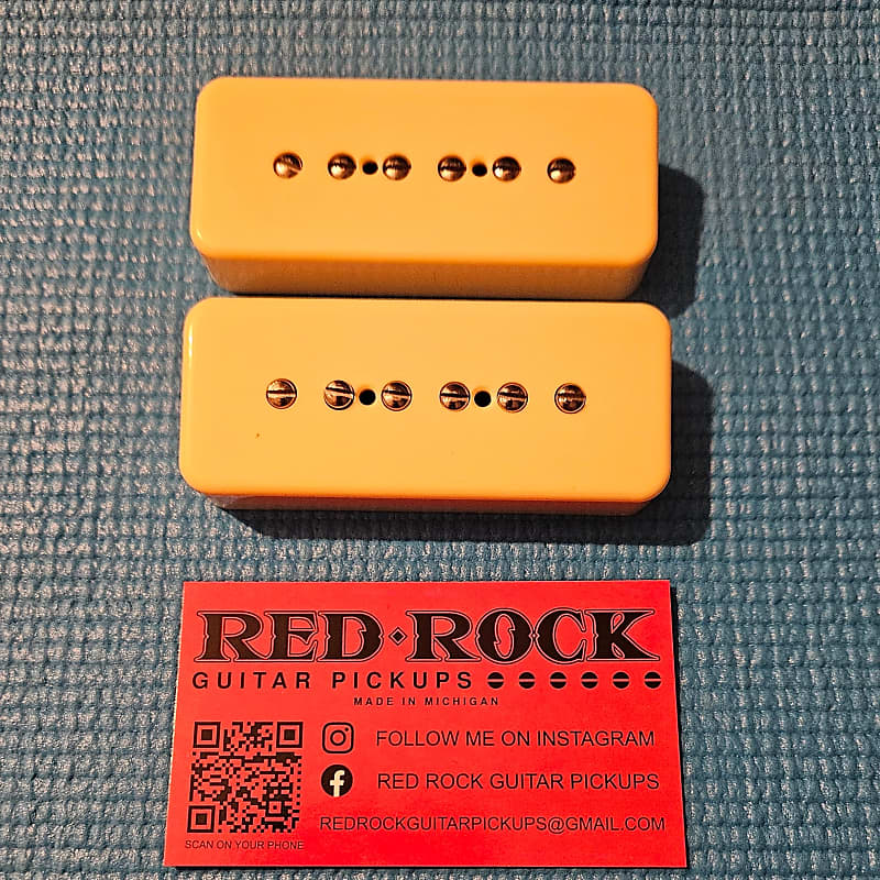 Red Rock Guitar Pickups P90 Alnico 2 Pickup set 2024 - | Reverb