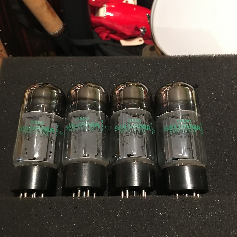 Sylvania 6L6GC Quad Made in USA | Reverb