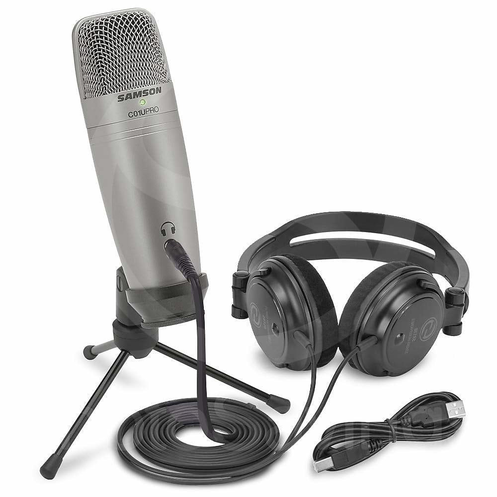 Samson C01U Pro USB Microphone Recording Pack | Reverb