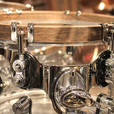 PDP 25th Anniversary Clear Acrylic Kit 4-Piece Shell Pack | Reverb