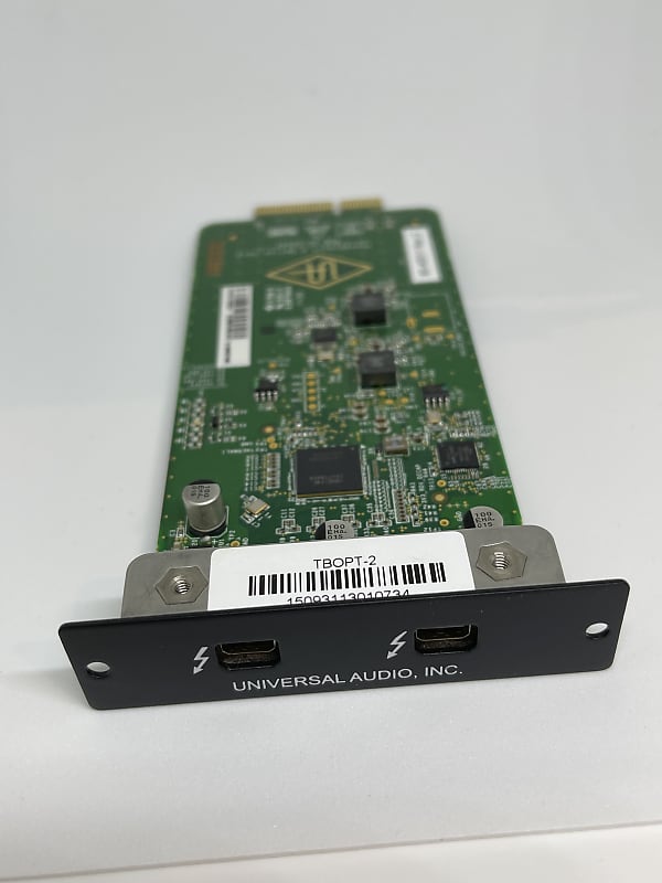 UAD UNIVERSAL AUDIO APOLLO THUNDERBOLT 2 OPTION CARD 2019 | Reverb