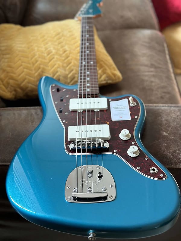 Fender Japan Jazzmaster Ocean Turquoise Metallic w/ | Reverb UK