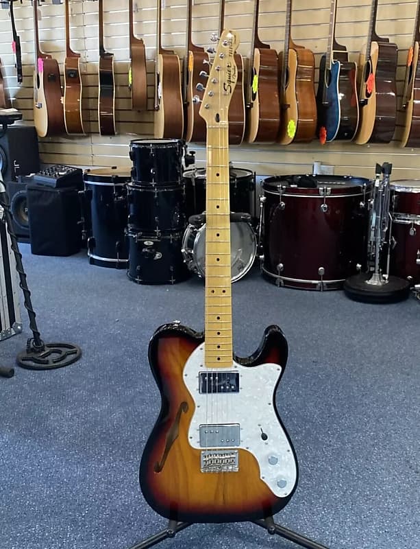 2016 Squier '72 Vintage Modified Telecaster Thinline | Reverb