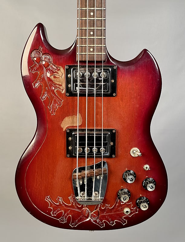 Guild JS-2 'Carved' Bass 1973 | Reverb