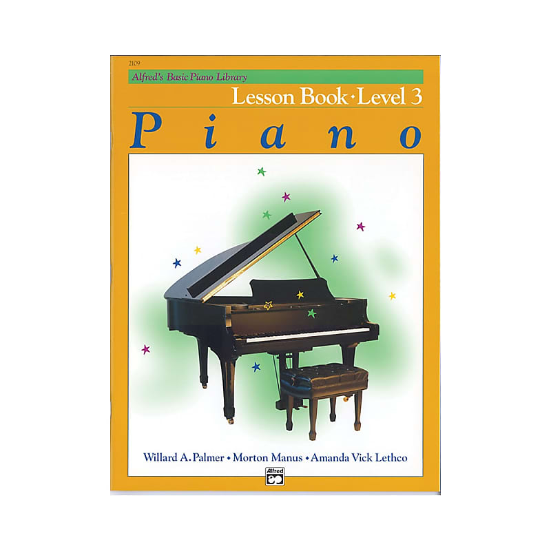 Alfred Alfred's Basic Piano Course Lesson Book Level 3 | Reverb