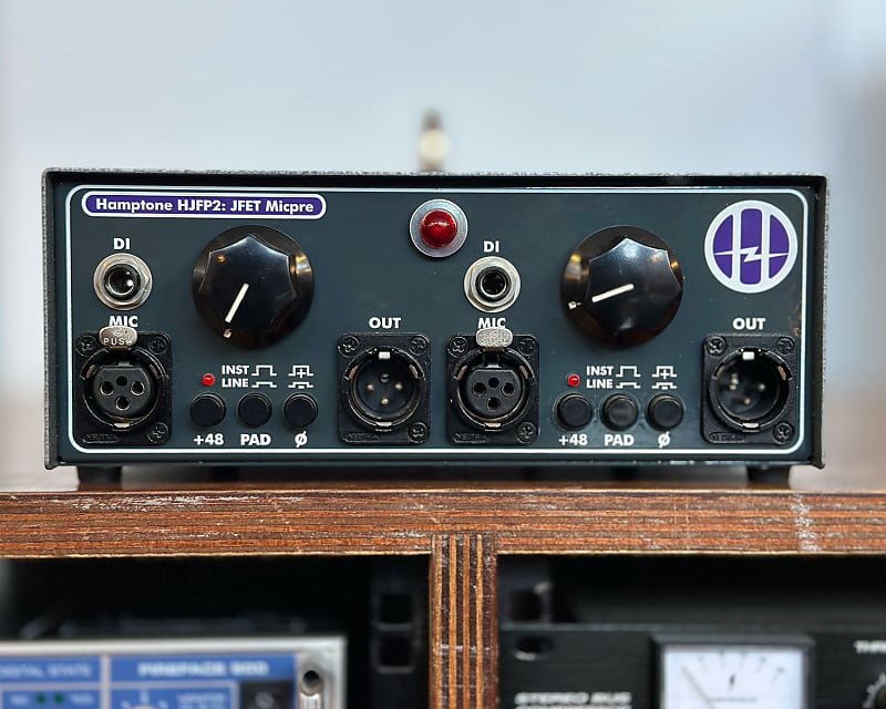Hamptone HJFP2 Two Channel Microphone Preamp | Reverb