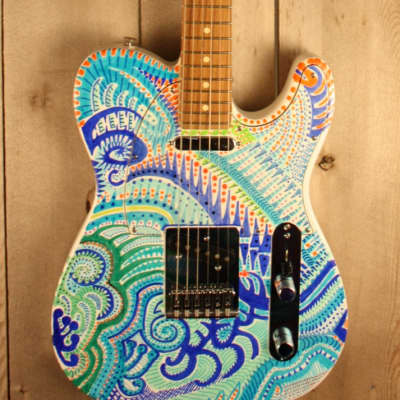 Fender Custom Art guitar Player Telecaster W/hardcase | Reverb