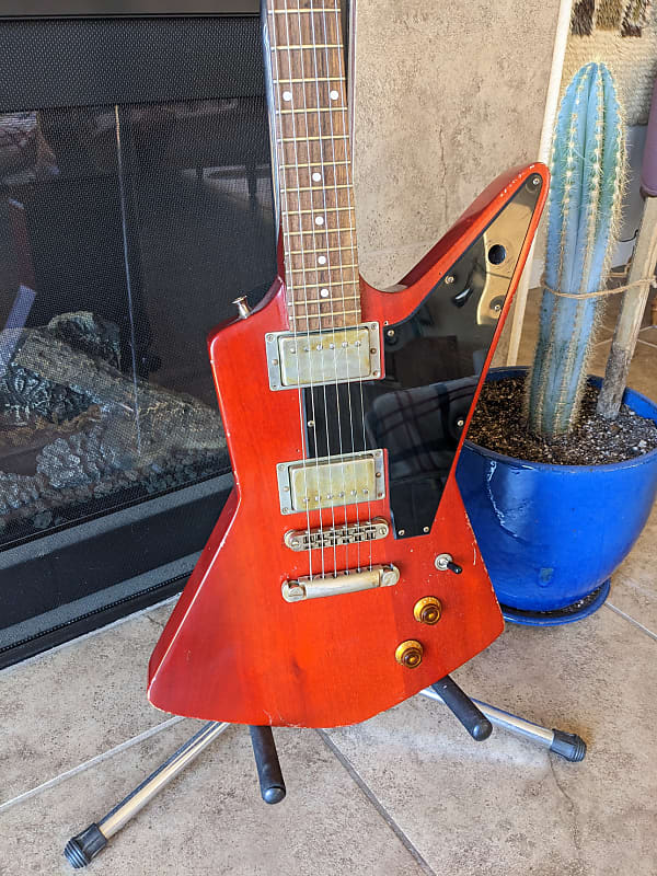 Gibson Explorer "Clapton Cut" 2000s Faded Cherry | Reverb