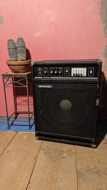 1970s Acoustic Control Corp B120 1x15" Bass Combo Amp | Reverb UK