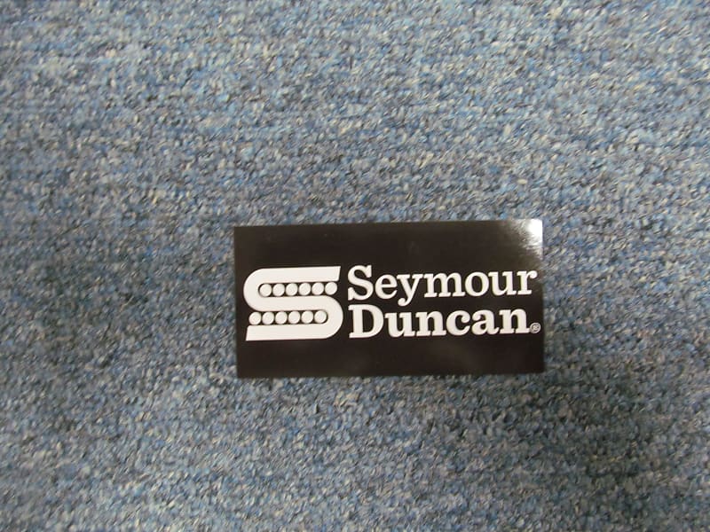 Seymour Duncan 4" X 2" Logo Sticker | Reverb