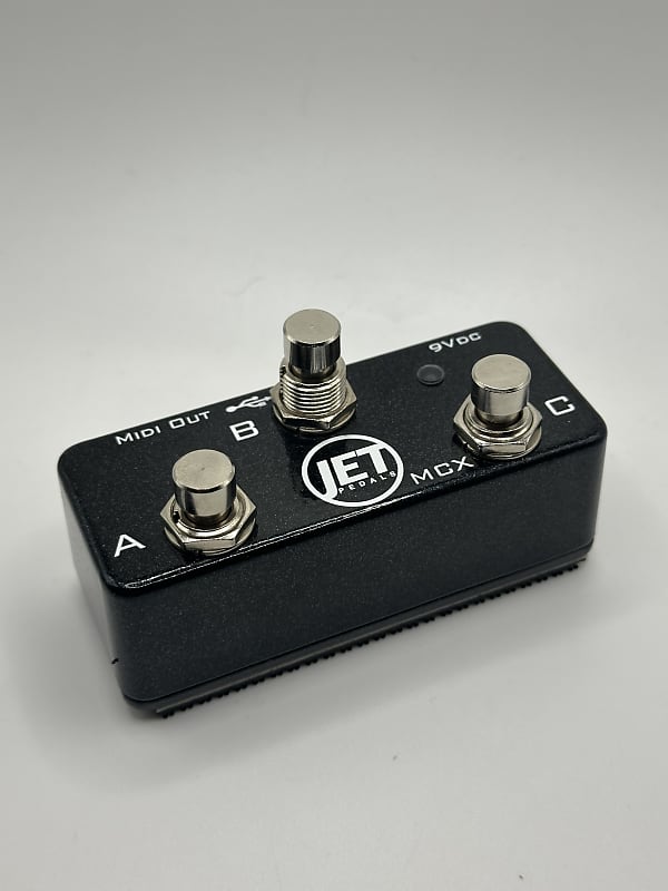 Jet Pedals MCX Midi Controller JET MCX 2023 - Black Sparkle | Reverb