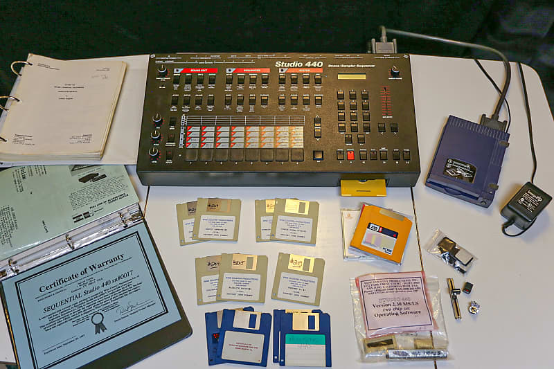 Sequential Studio 440 1987 Black | Reverb