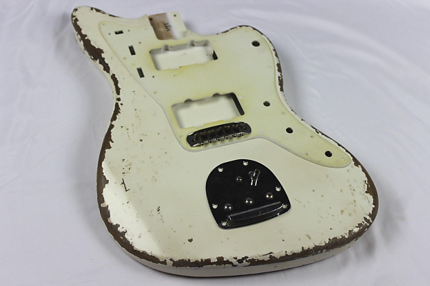 MJT Jazzmaster Body Relic Olympic White | Reverb