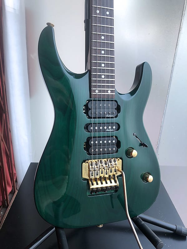 1992 MIJ Charvel CDS-090-HSH Arch Top, DiMarzio, Vinyl Gig | Reverb