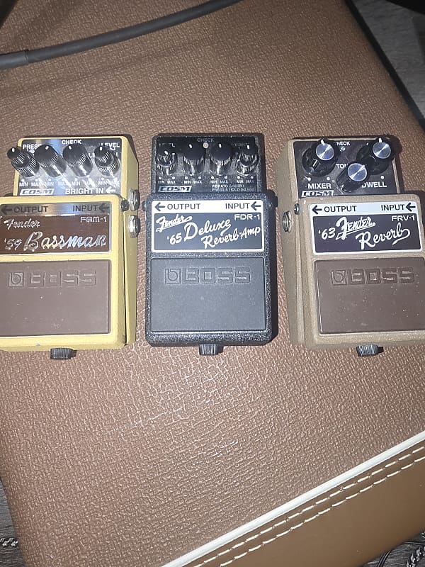 Boss set of Fender pedals Boss 2013 | Reverb