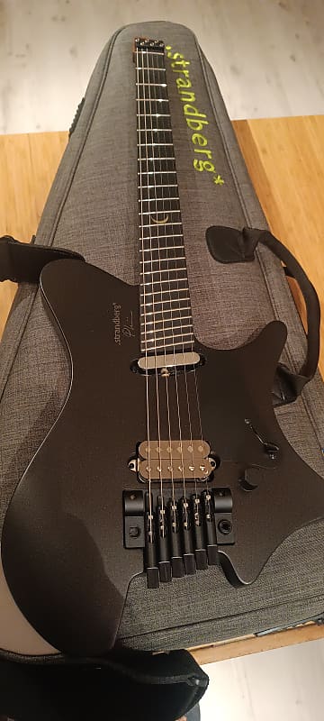 Strandberg Guitars Sälen Plini 2023 - Satin Black | Reverb