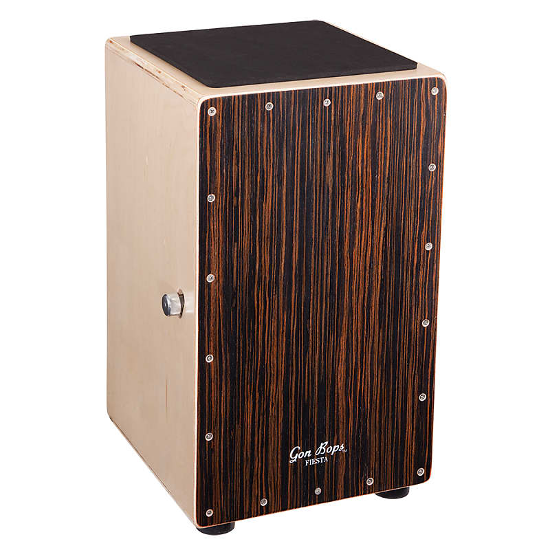 Gon Bops Percussion FSCJW Fiesta Series Cajon, Walnut | Reverb