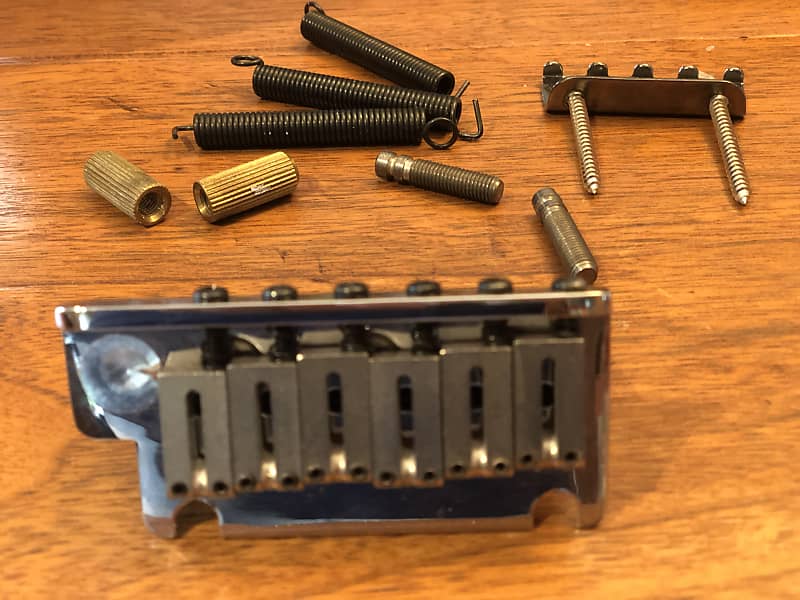 Fender Stratocaster 2005 Bridge Assembly - Chrome | Reverb