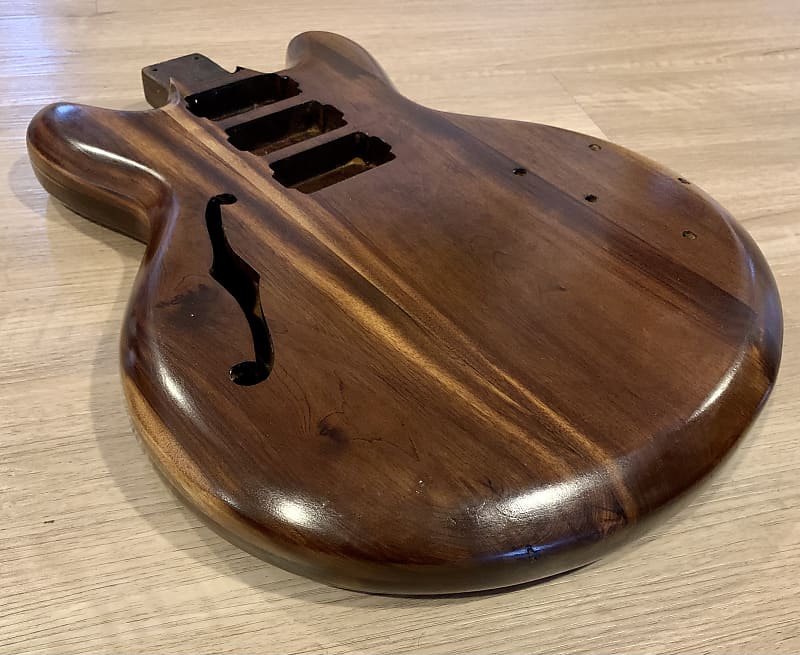 Weasel Guitars ES-335/Strat Hybrid Brazilian Walnut | Reverb