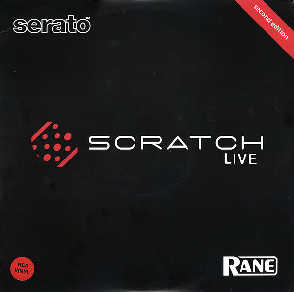 Serato Scratch LIVE - Second Edition Control Vinyl Record Red | Reverb