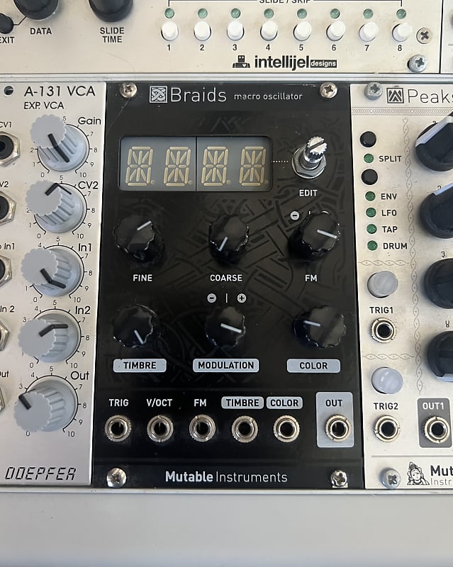 Mutable Instruments Braids 2015 - 2017 - Silver | Reverb