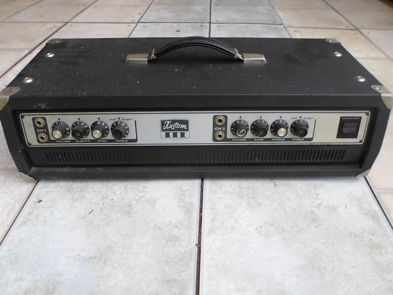 Kustom model III Bass Head 1970's | Reverb
