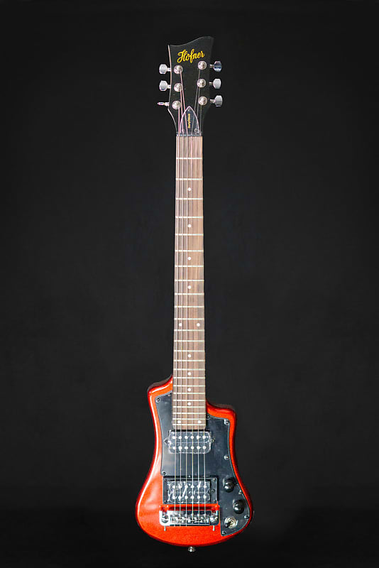 Höfner HCT Shorty Deluxe (Red) | Reverb UK