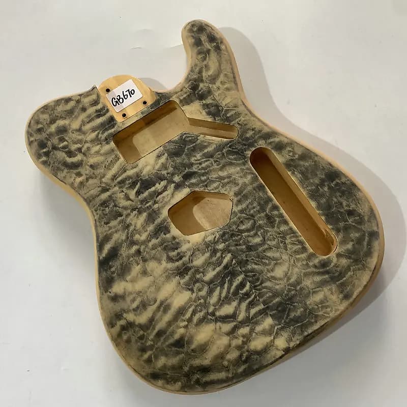 Solid Alder Wood Telecaster Tele Style Guitar Quilted Maple | Reverb