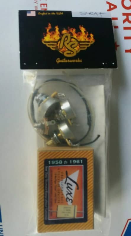 RS Guitarworks Vintage Phone Book Luxe Capacitors For Strat | Reverb