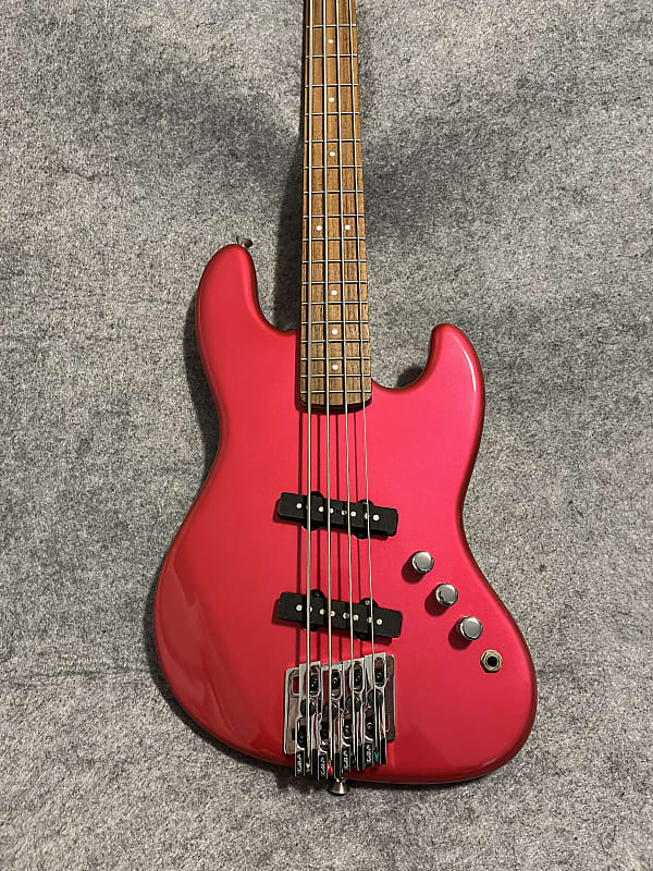 History MMBJ 2002 Sub Short Scale Bass - Candy Magenta | Reverb