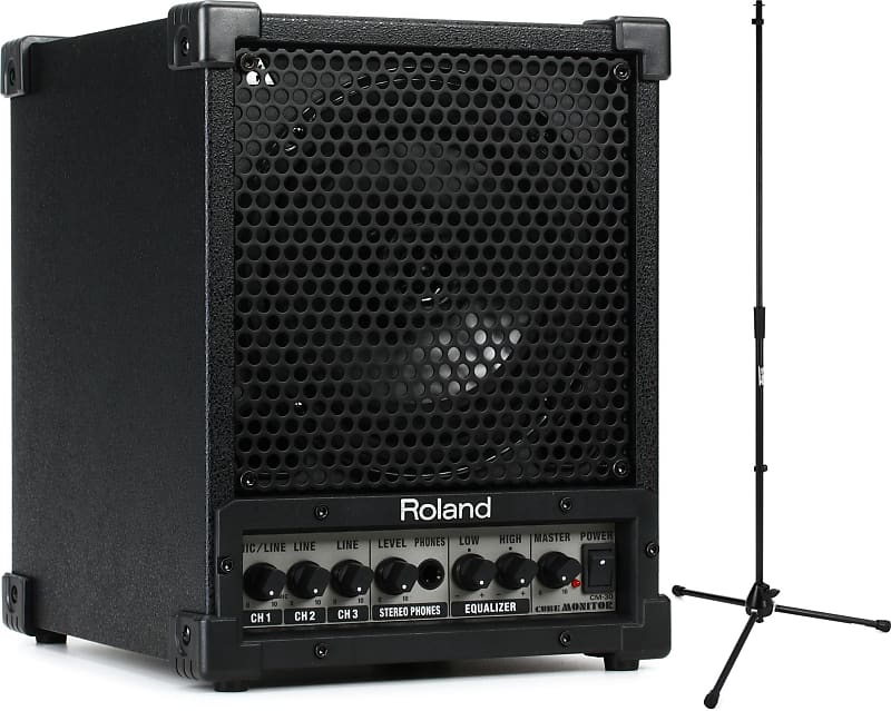Roland CM-30 CUBE 30W 6.5 inch 2-way Portable Active Monitor | Reverb